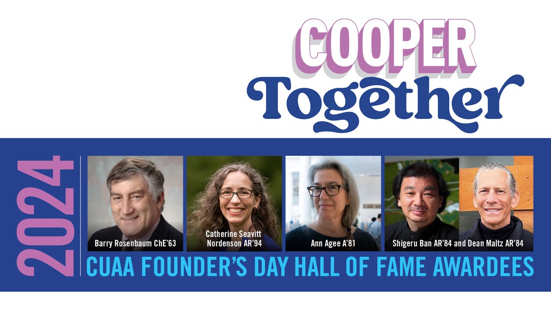 A Message from Laura Sparks, President of The Cooper Union and Ron ...