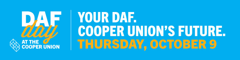 YOUR DAF. COOPER’S FUTURE. OCTOBER 9. | cooperedu