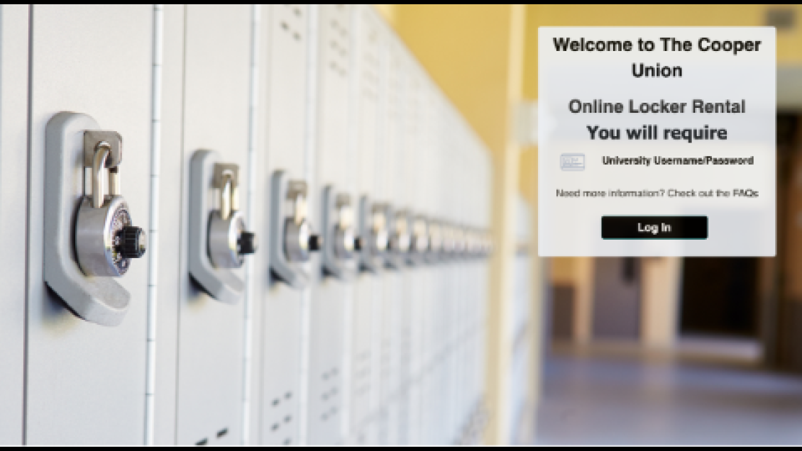 Student Locker Registration | cooperedu