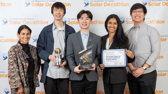 Cooper Team Wins a Solar Decathlon Grand Prize | The Cooper Union