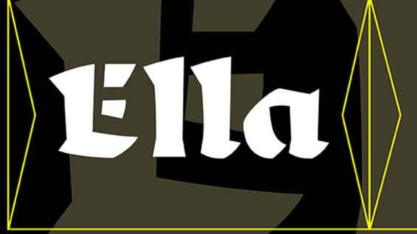 Ella: The Typographic Link Between Calligraphy & Brutalism | cooperedu