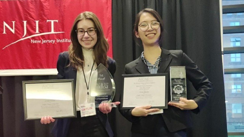 Naomi Akiyama ChE'23 and Caitlin Noonan ChE'25 Win 1st Place ...