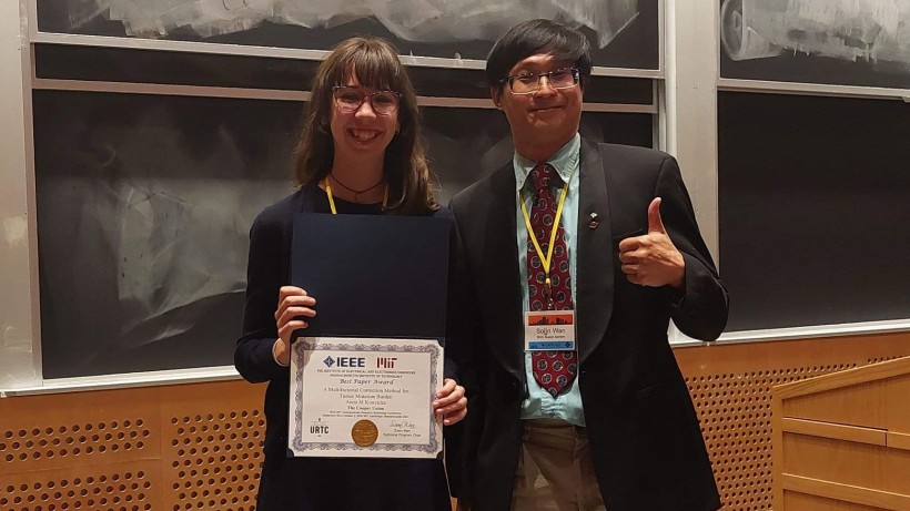 Anna Konvicka EE'23 Wins Top Paper Award at 2022 IEEE MIT URTC | cooperedu