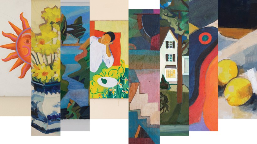 A Life in Art Entwined: Works by Joan and Reynold Ruffins A’51 | The ...