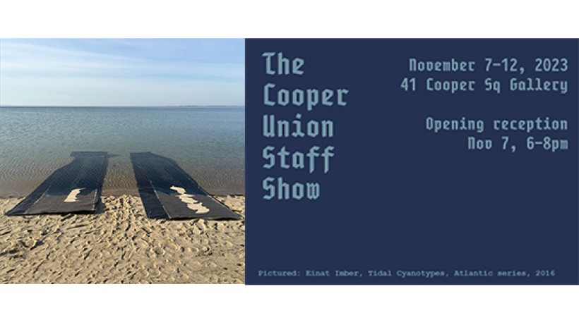 NOVEMBER 7 ON VIEW EXHIBITIONS | cooperedu