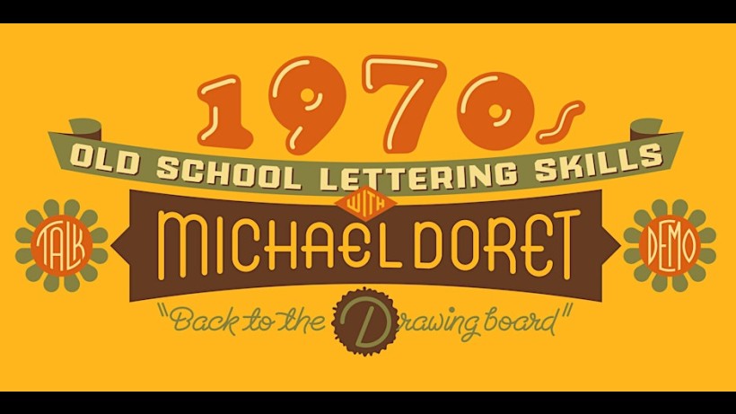 1970s Old School Lettering Skills | cooperedu
